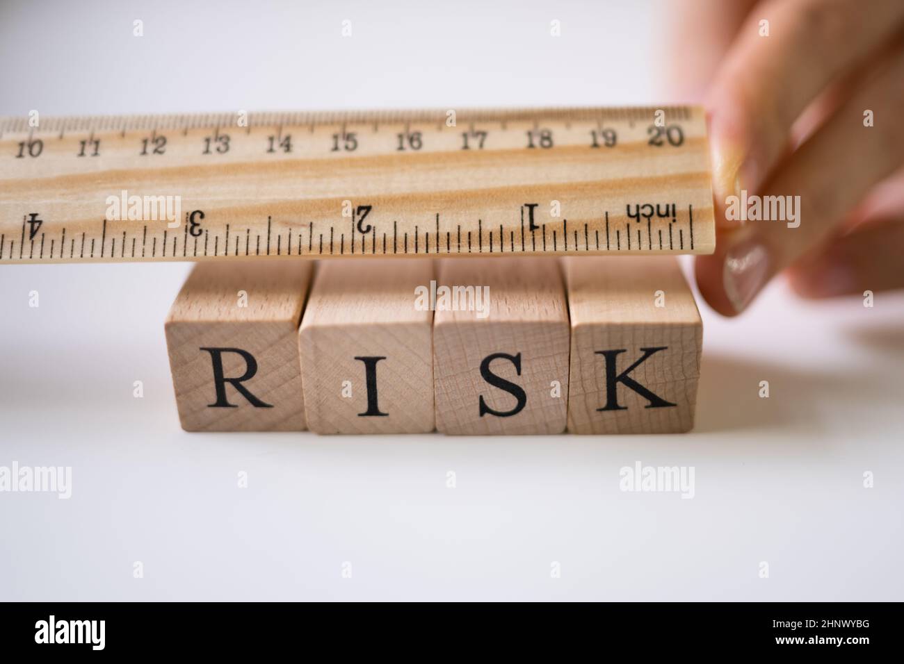 Risk Measurement And Strategic Assessment. Measure Using Scale Stock ...
