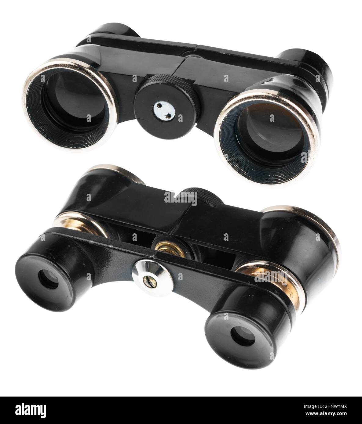 Opera glasses isolated on white background Stock Photo - Alamy