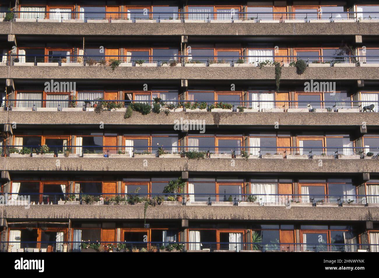 The Facade of modern high density urban building Stock Photo - Alamy