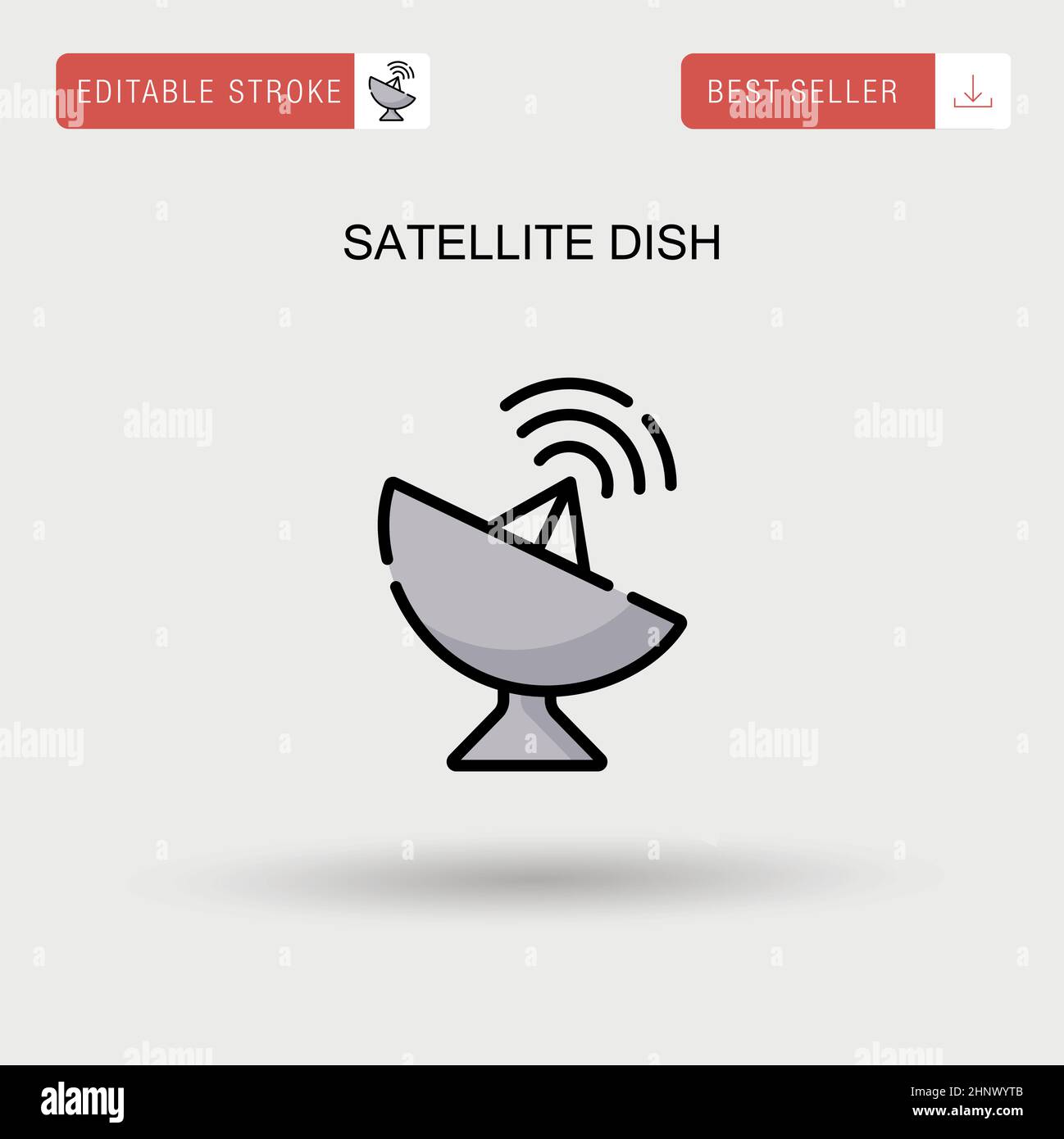 Radar aerial Stock Vector Images - Alamy