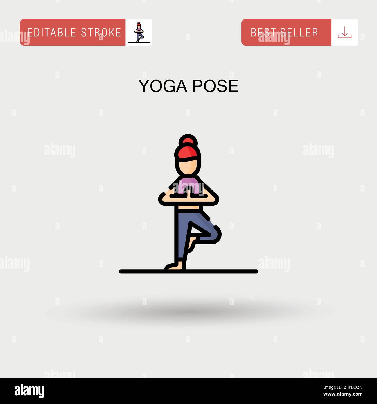 Simple pose hi-res stock photography and images - Alamy