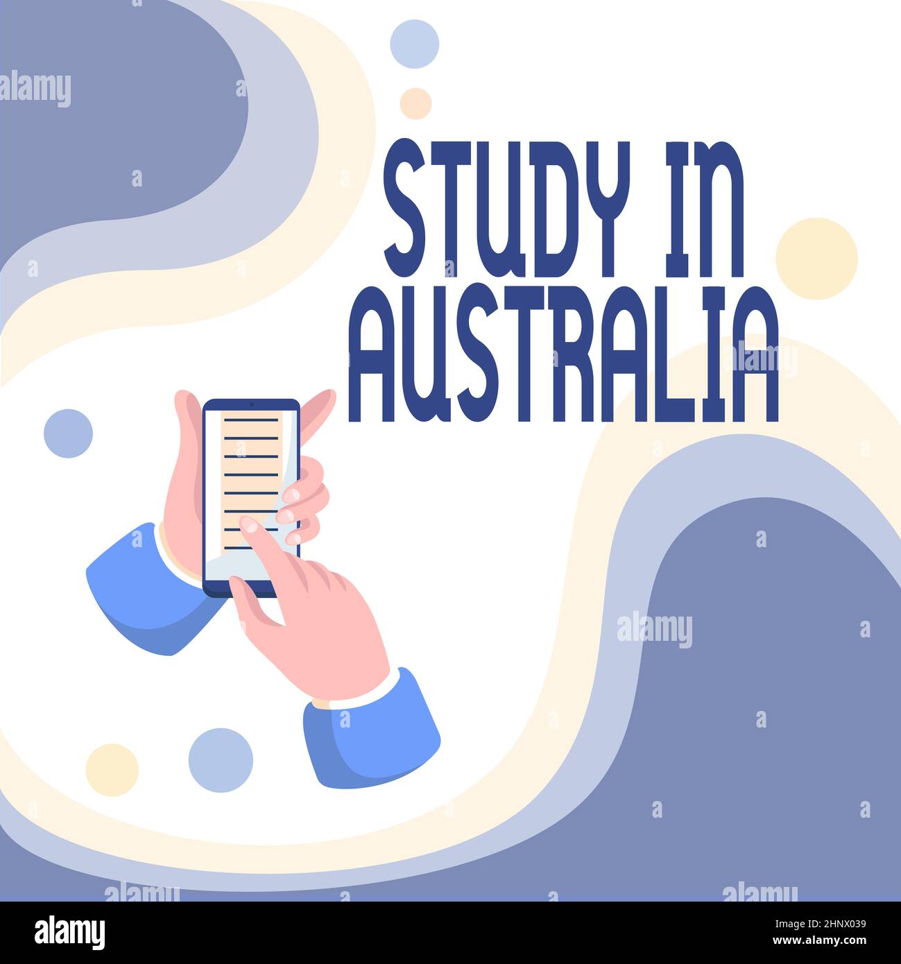 Text showing inspiration Study In Australia, Business concept going ...