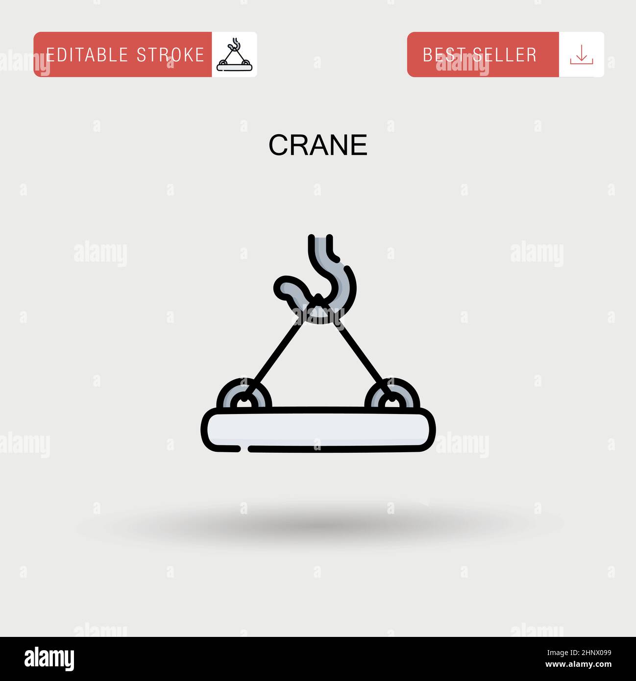 Construction business crane Stock Vector Images - Alamy