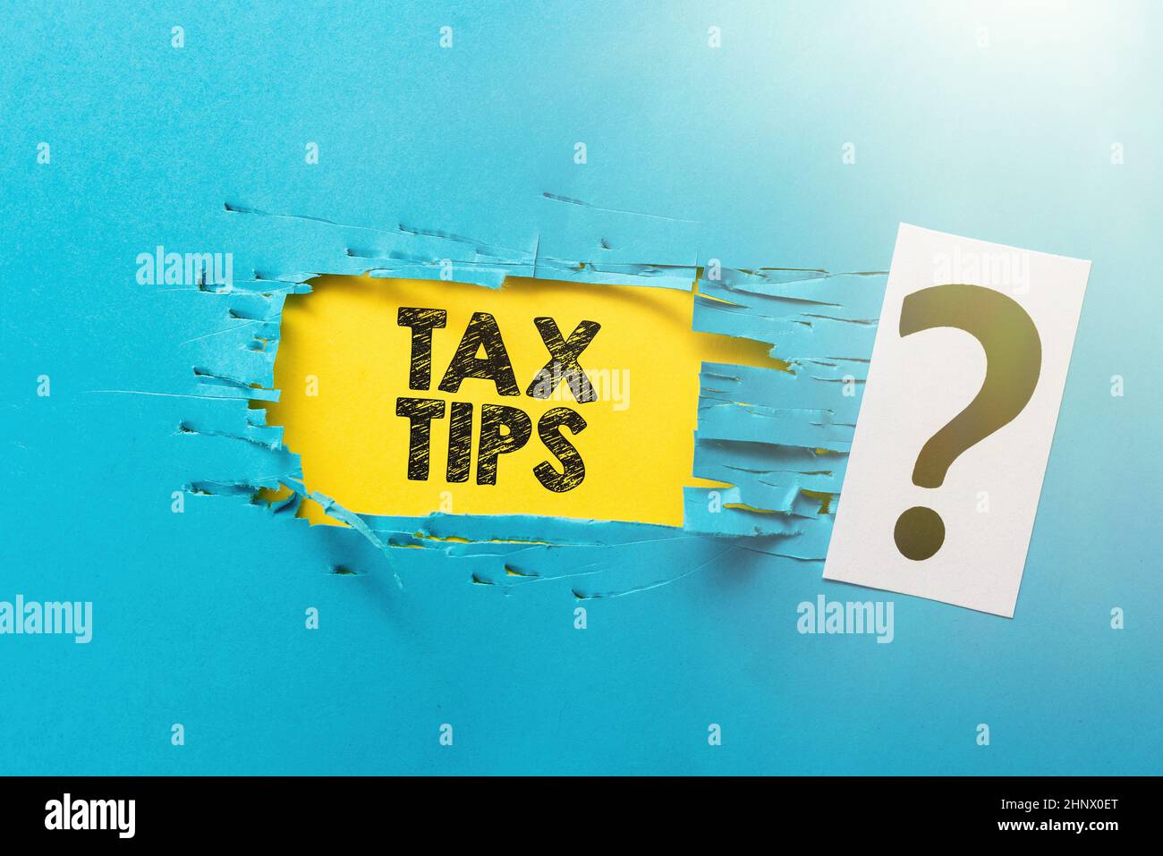 Sign displaying Tax Tips, Conceptual photo compulsory contribution to ...