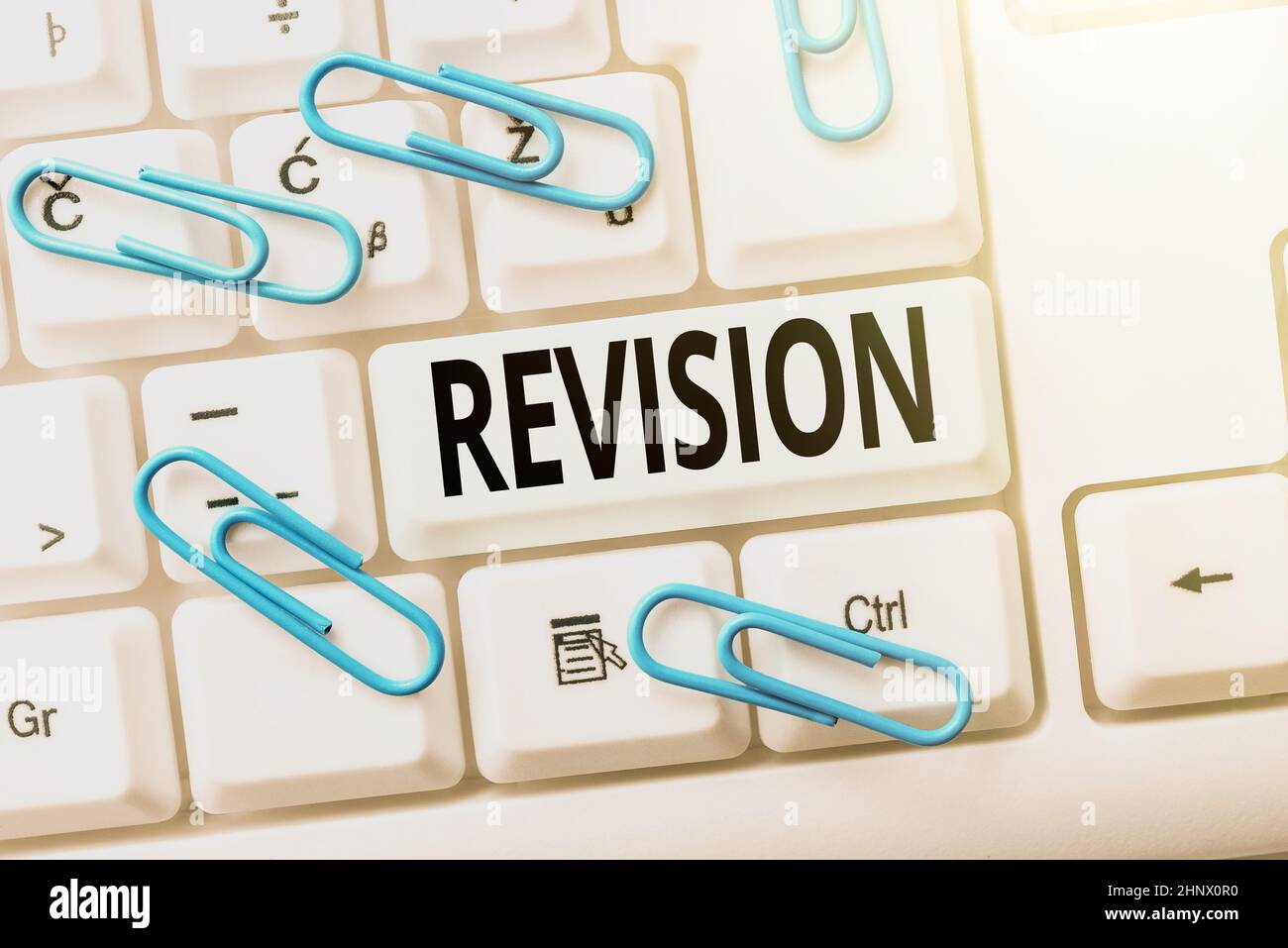 Conceptual caption Revision, Concept meaning action of revising over ...