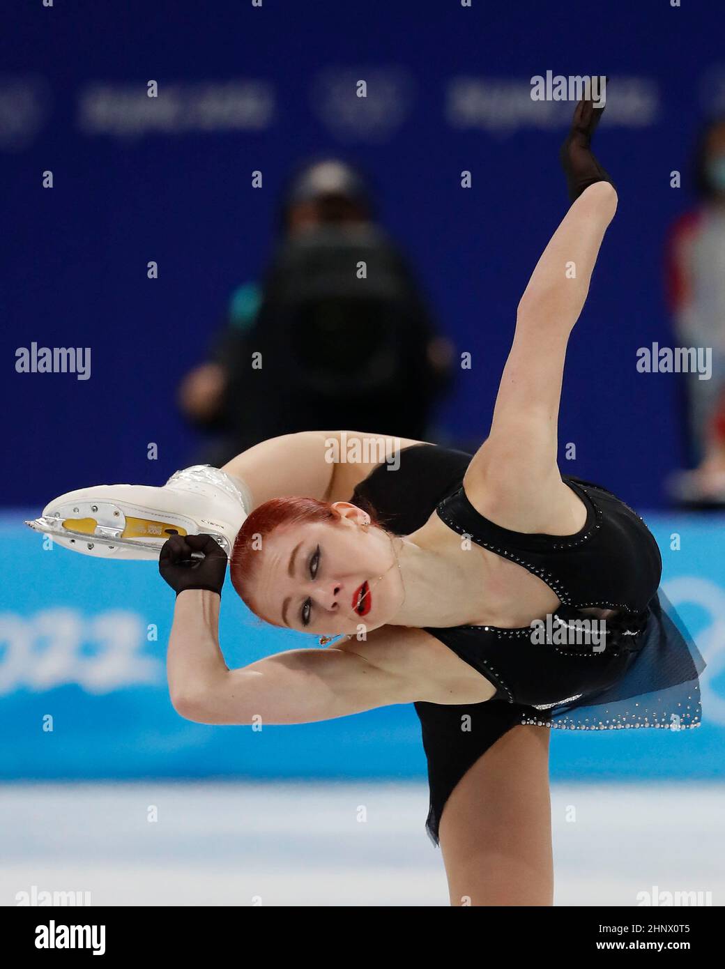 Beijing, Hebei, China. 17th Feb, 2022. Alexandra Trusova (ROC) in the ...