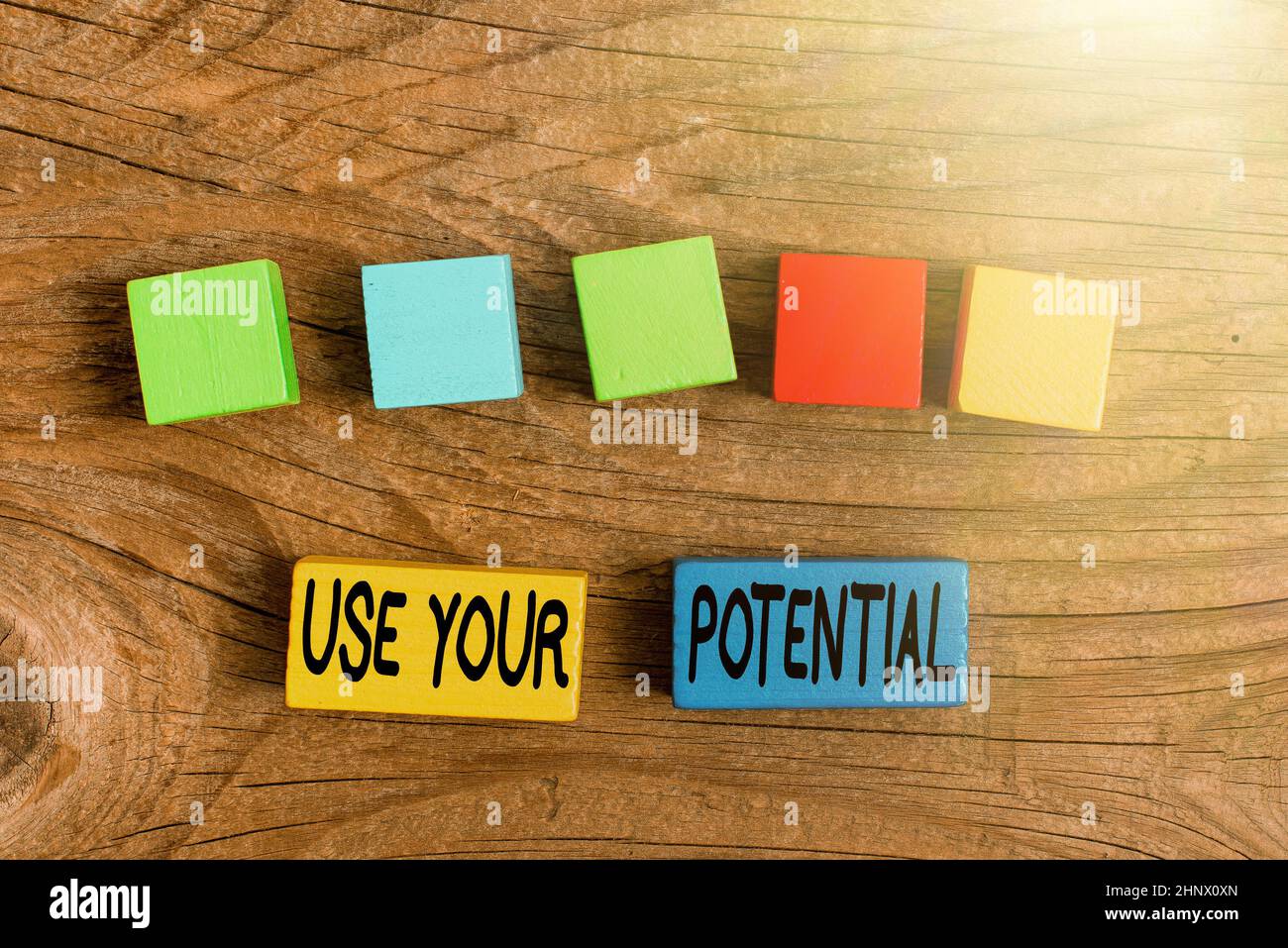 Text sign showing Use Your Potential, Business approach achieve as much ...