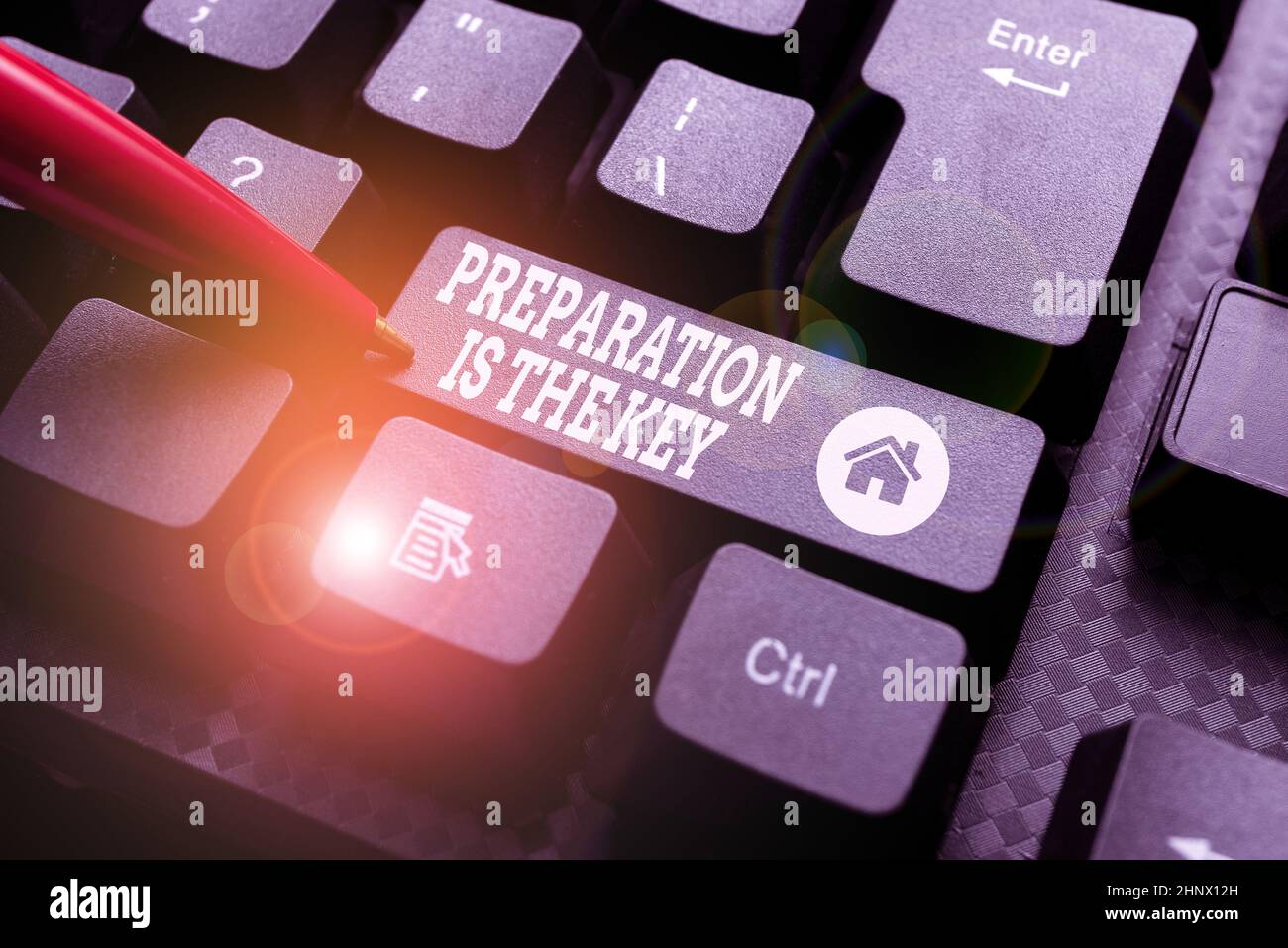 Writing displaying text Preparation Is The Key, Conceptual photo it ...