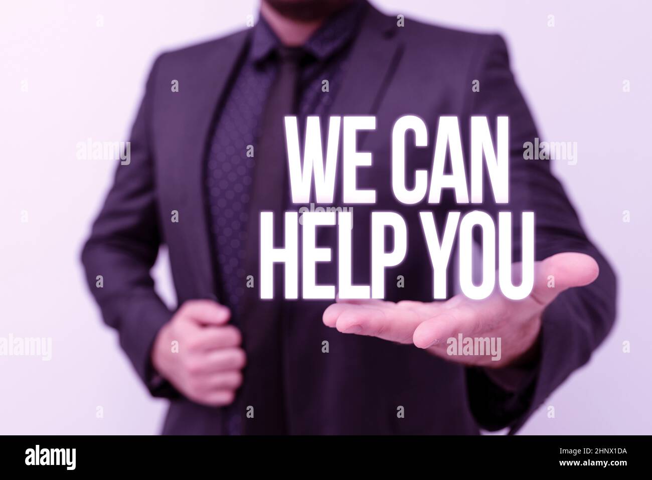 Inspiration showing sign We Can Help You, Word for offering good ...