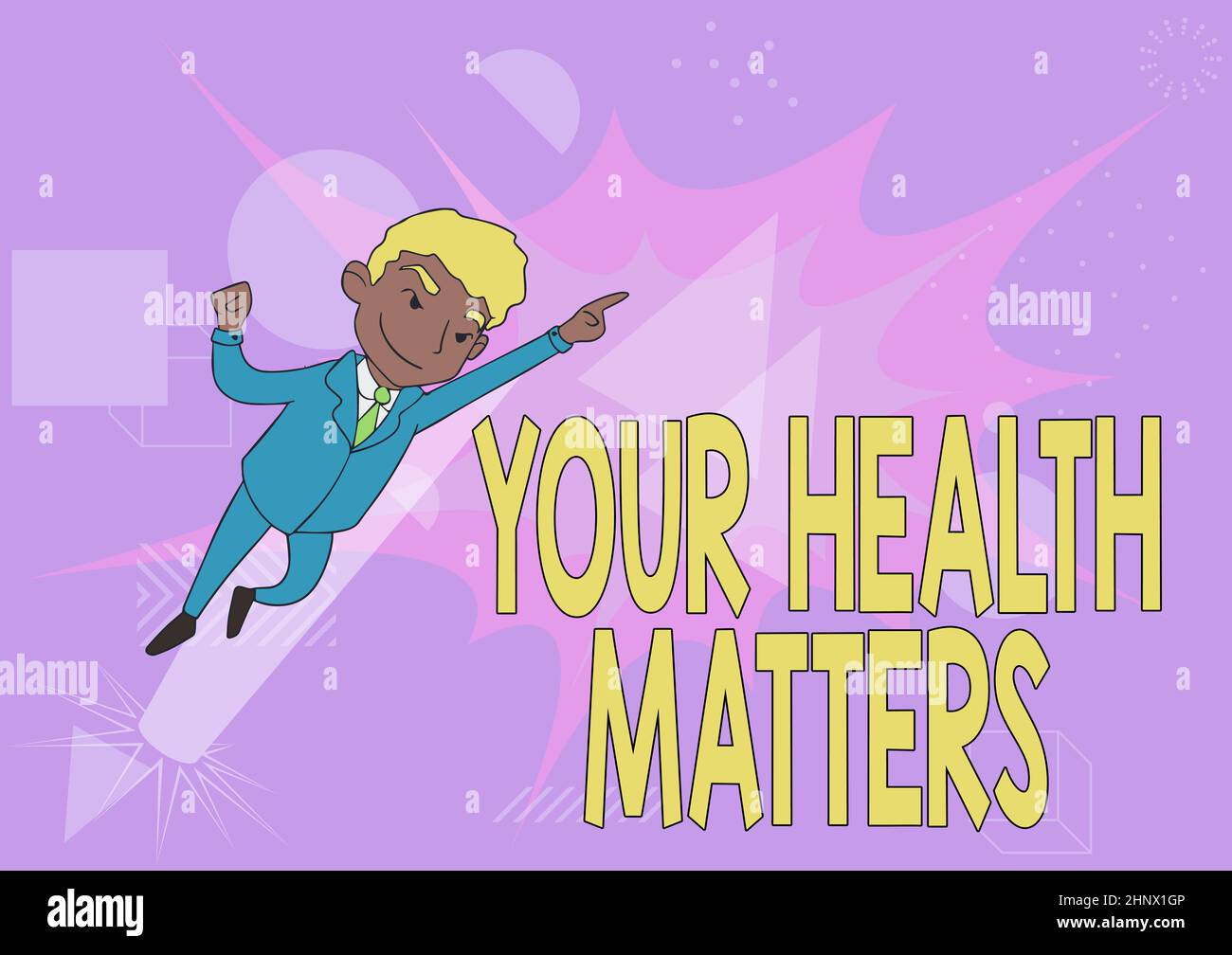 Sign displaying Your Health Matters, Concept meaning good health is ...