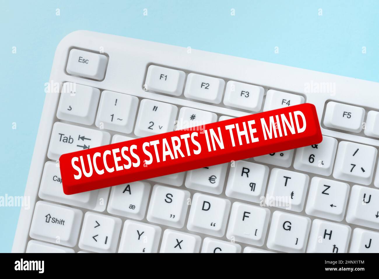 Text sign showing Success Starts In The Mind, Business approach set ...