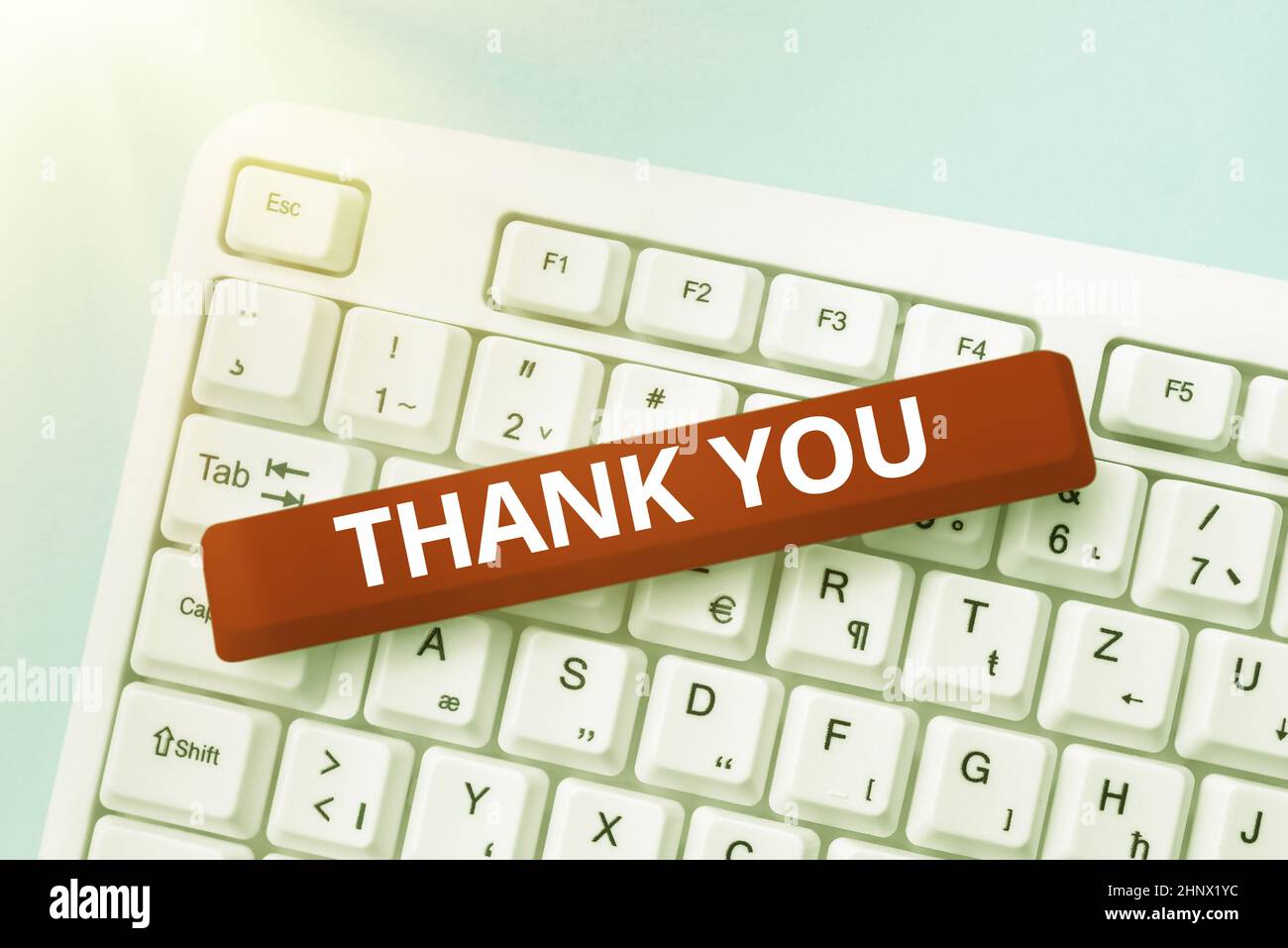 Handwriting text Thank You, Business approach a polite expression used ...