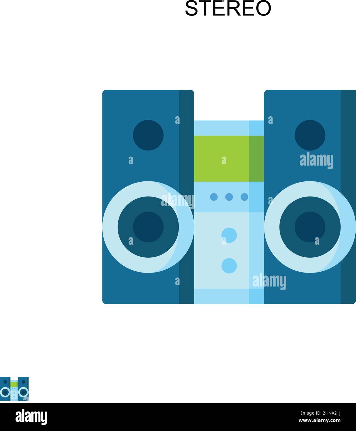 Stereo icon hi-res stock photography and images - Alamy