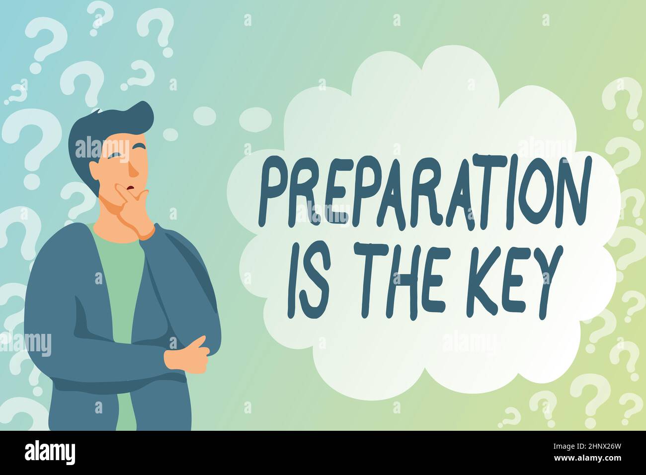 Sign displaying Preparation Is The Key, Word Written on it reduces ... Sign displaying Preparation Is The Key, Word Written on it reduces ...