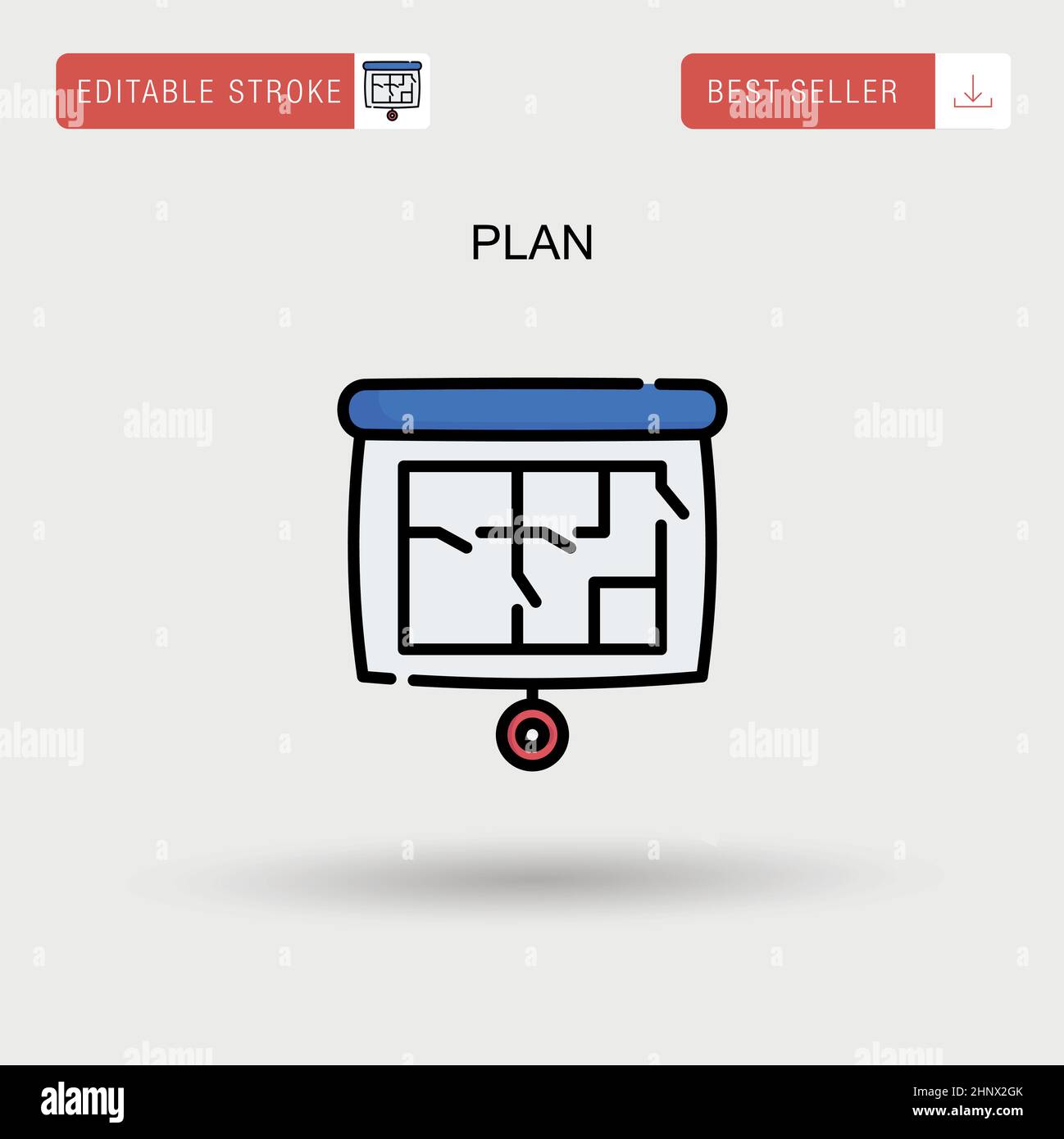 Concept of corporate strategic planning Stock Vector Images - Alamy