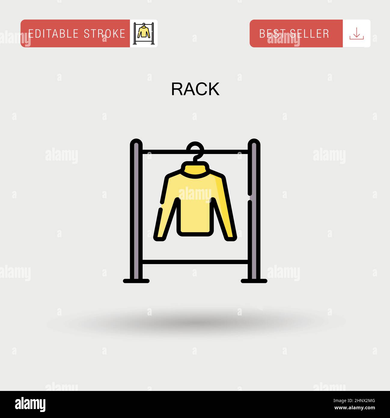 Rack Simple vector icon Stock Vector Image & Art - Alamy