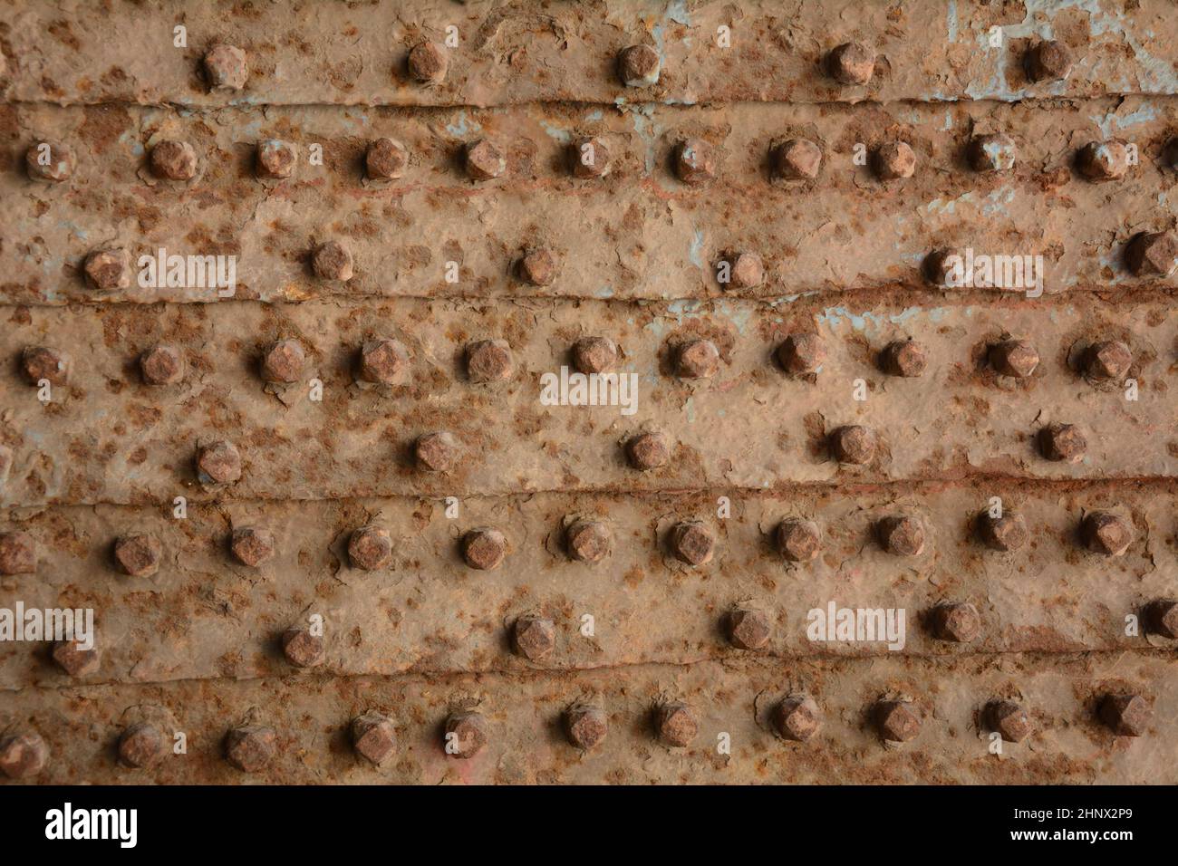 Part of old metal gates with cast patterns detail. Texture of the old ...