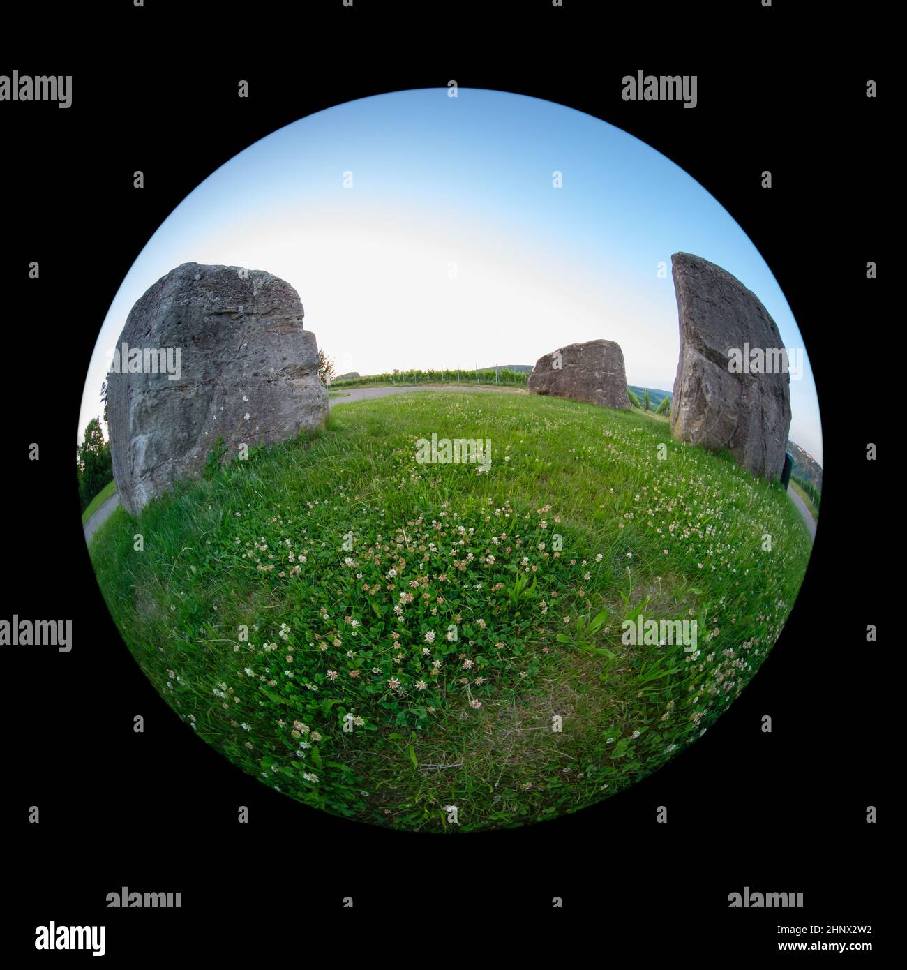 Fish eye earth hi-res stock photography and images - Alamy