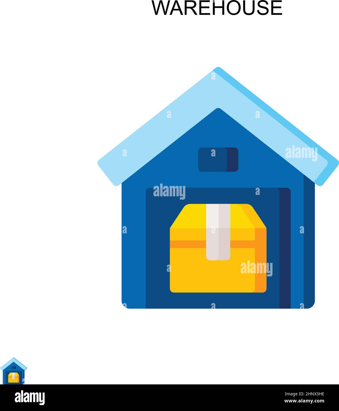 Simple storage warehouse hi-res stock photography and images - Alamy