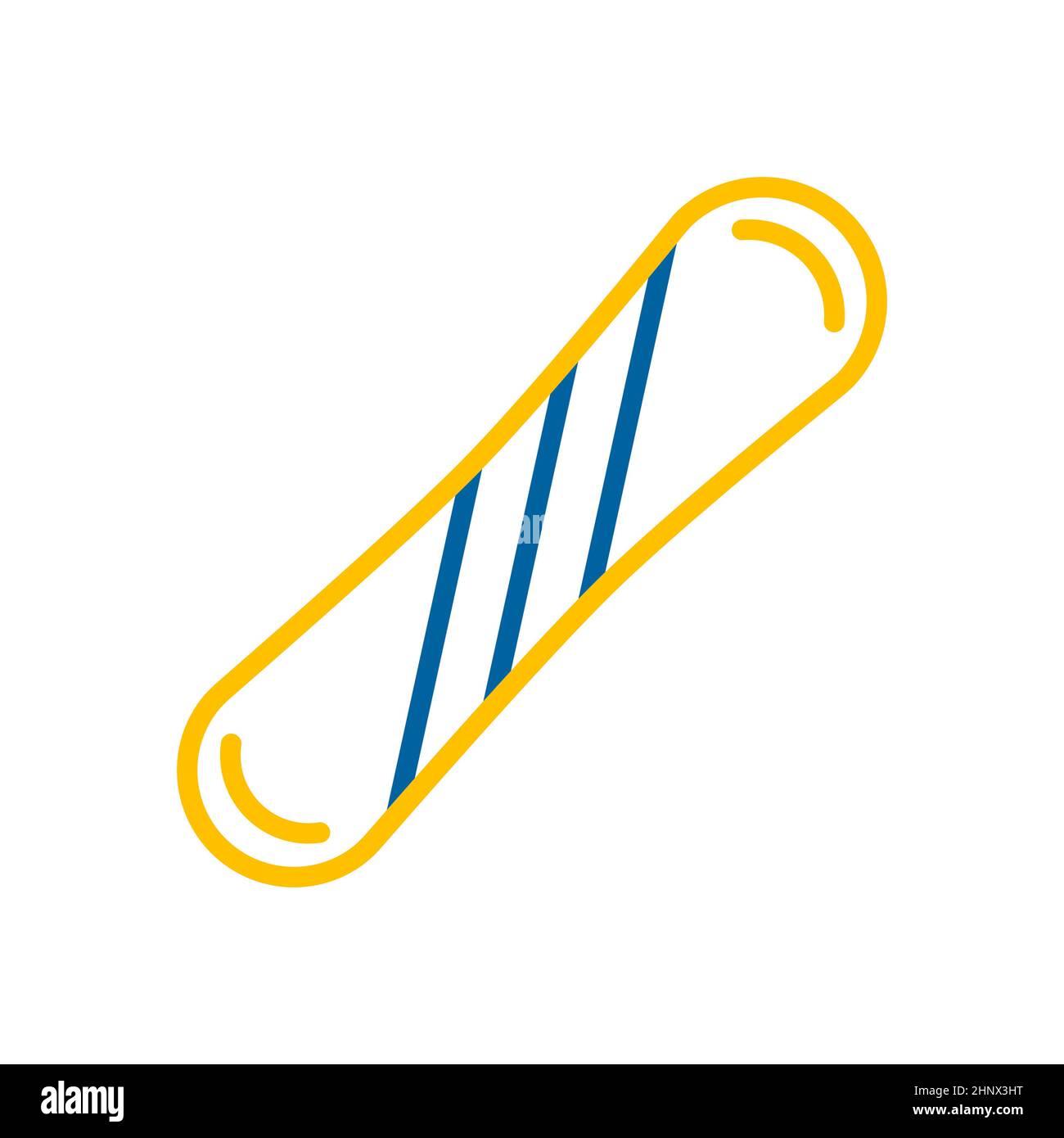 Snowboard vector isolated icon. Winter sign. Graph symbol for travel ...