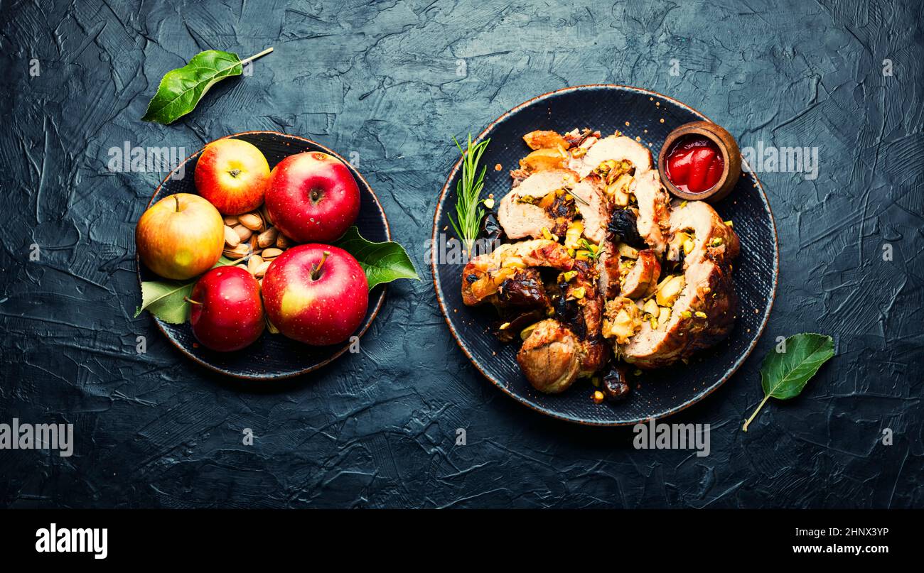 Nut loaf roast hi-res stock photography and images - Alamy