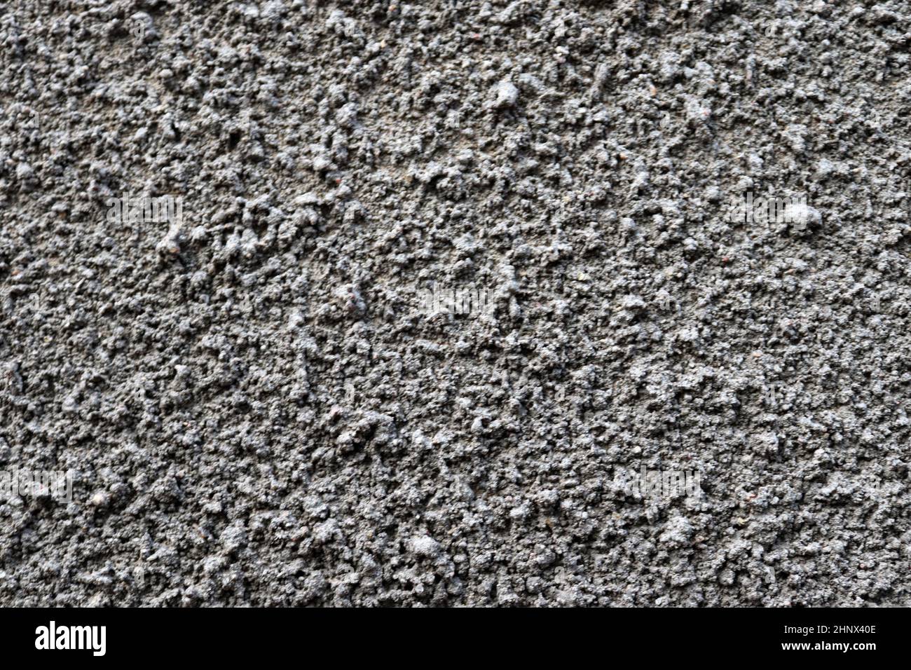Detailed view on aged concrete walls fronm different modern and ...