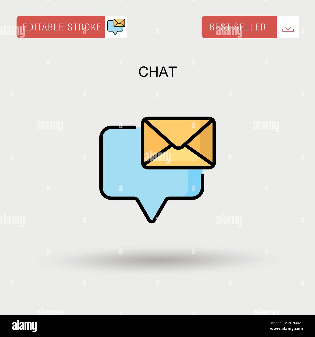 Woman chat bubble smartphone Stock Vector Images - Alamy