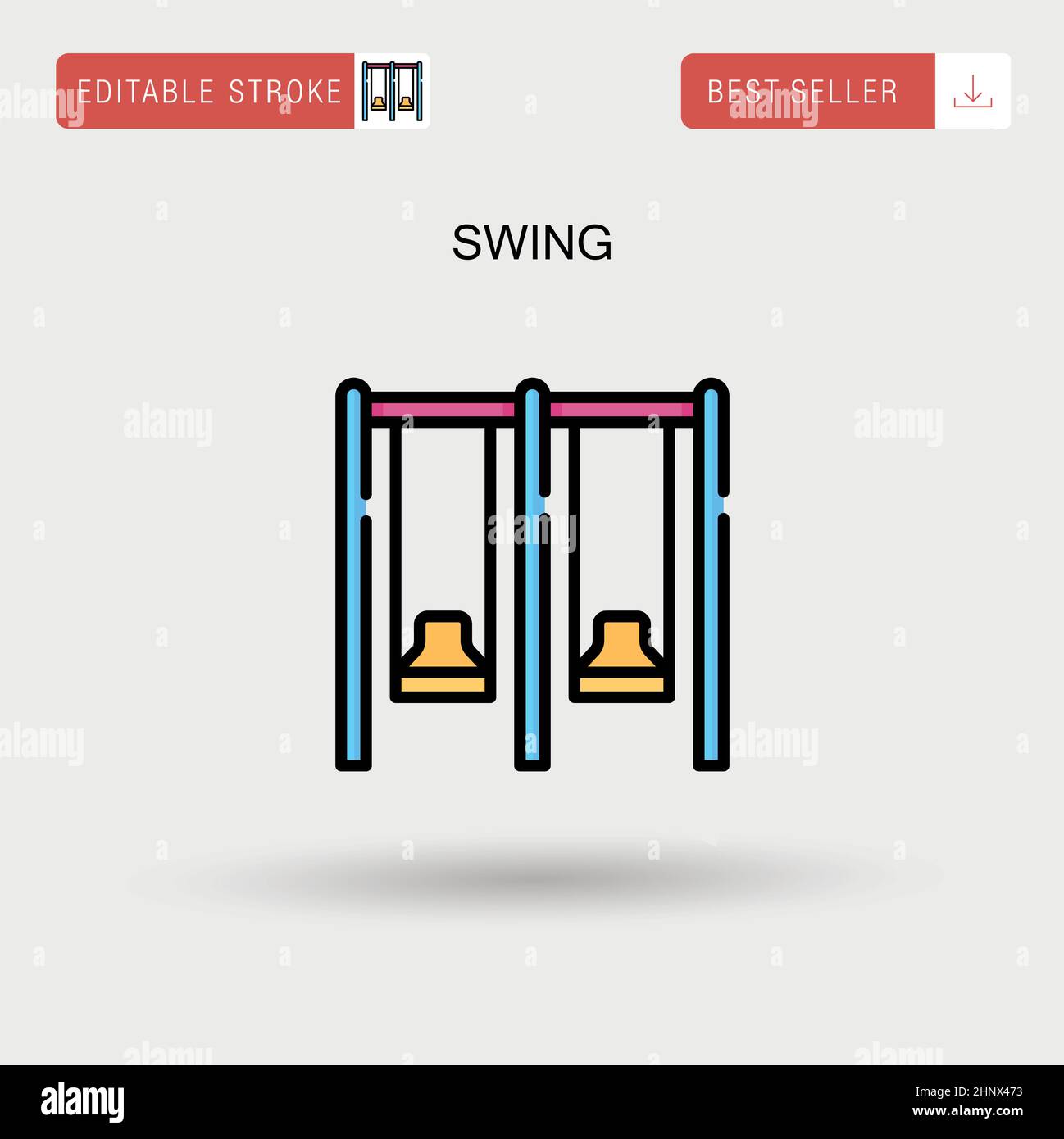 Swinging Stock Vector Images - Alamy