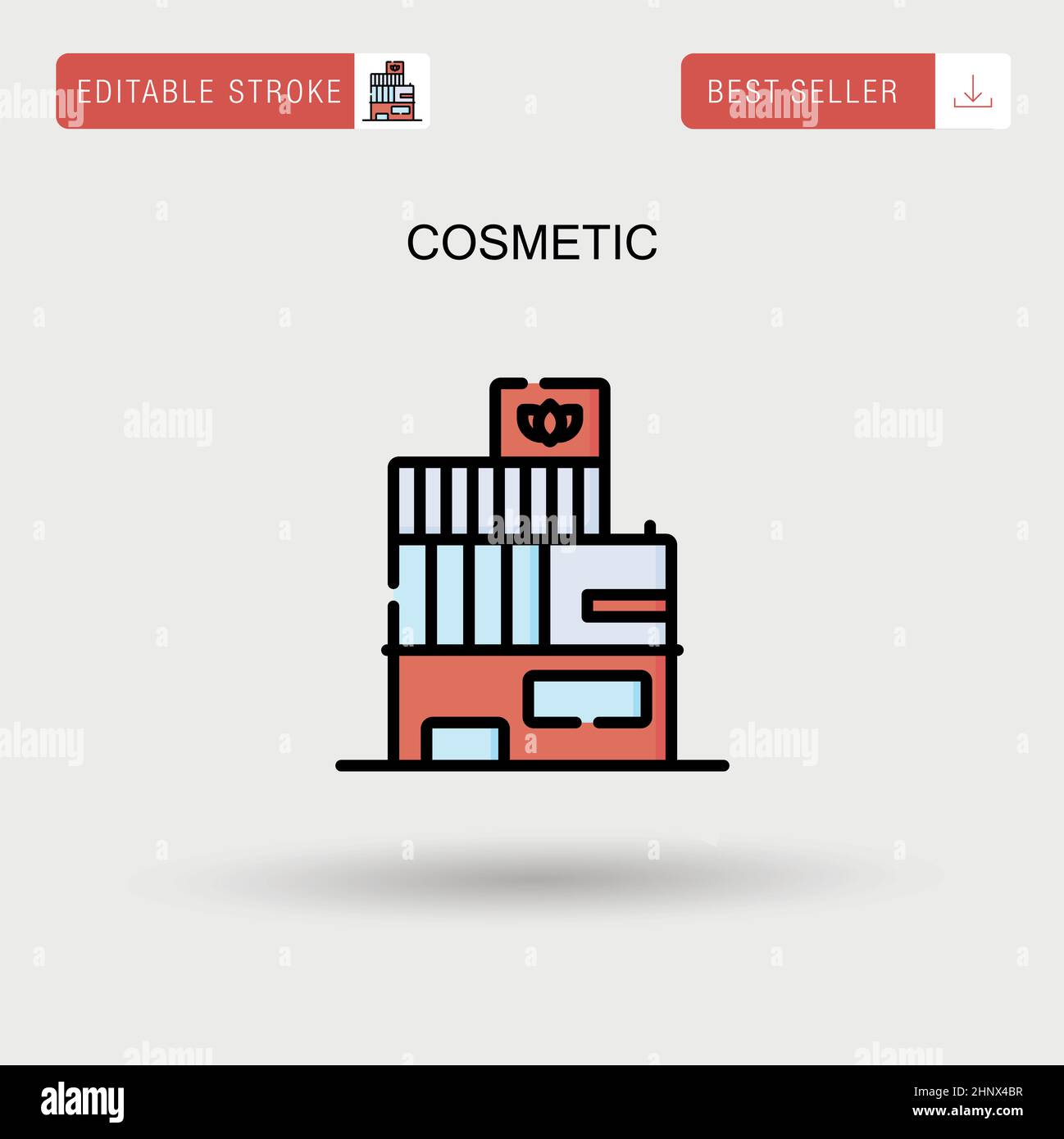 Skin care product display Stock Vector Images - Alamy