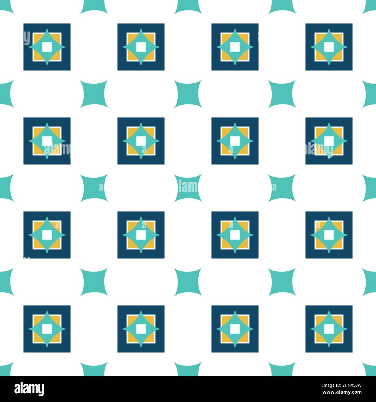 Pattern from different squares. Geometric figures. Vector illustration ...