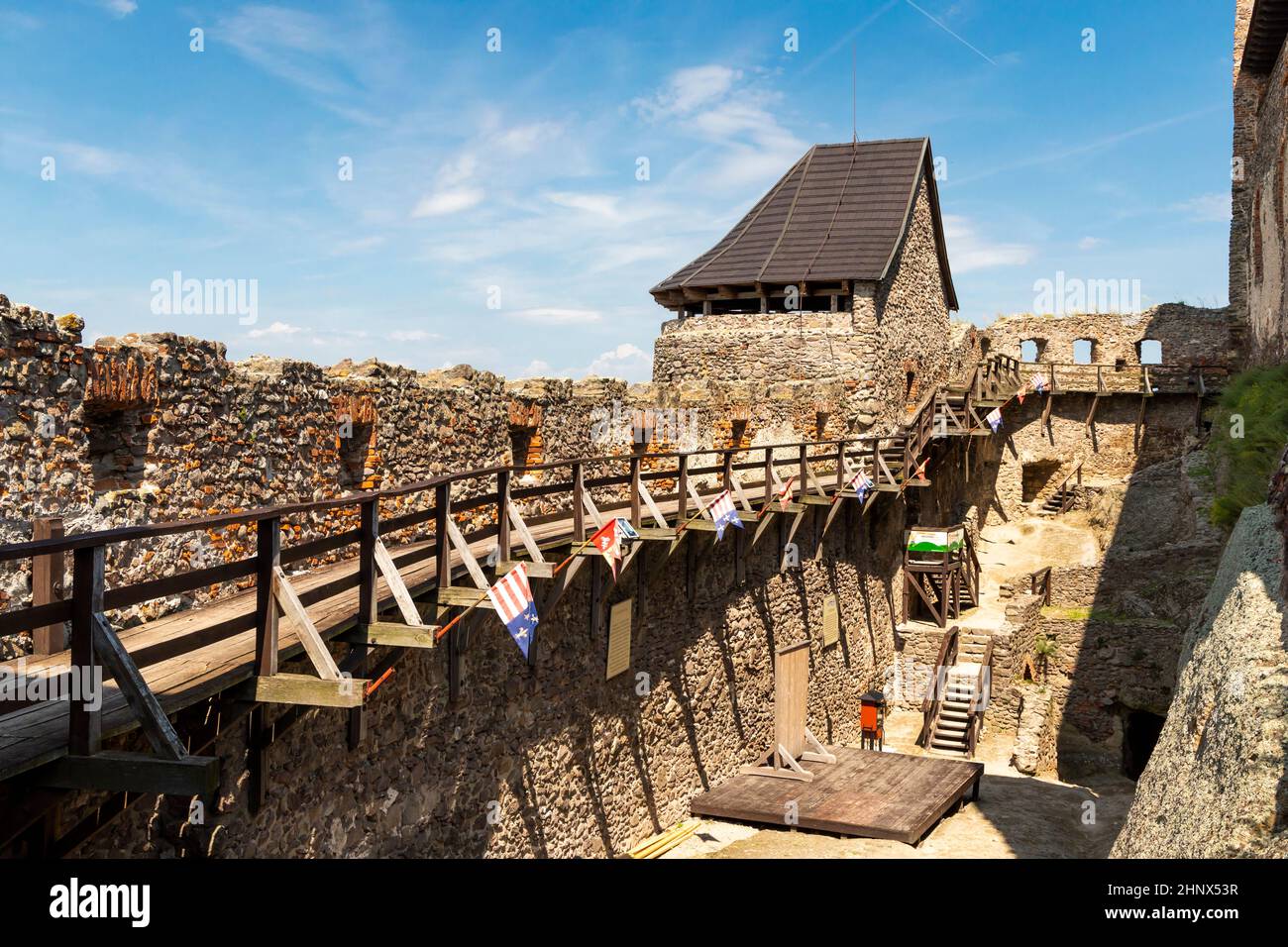 Castle of Boldogko in Northern Hungary Stock Photo - Alamy