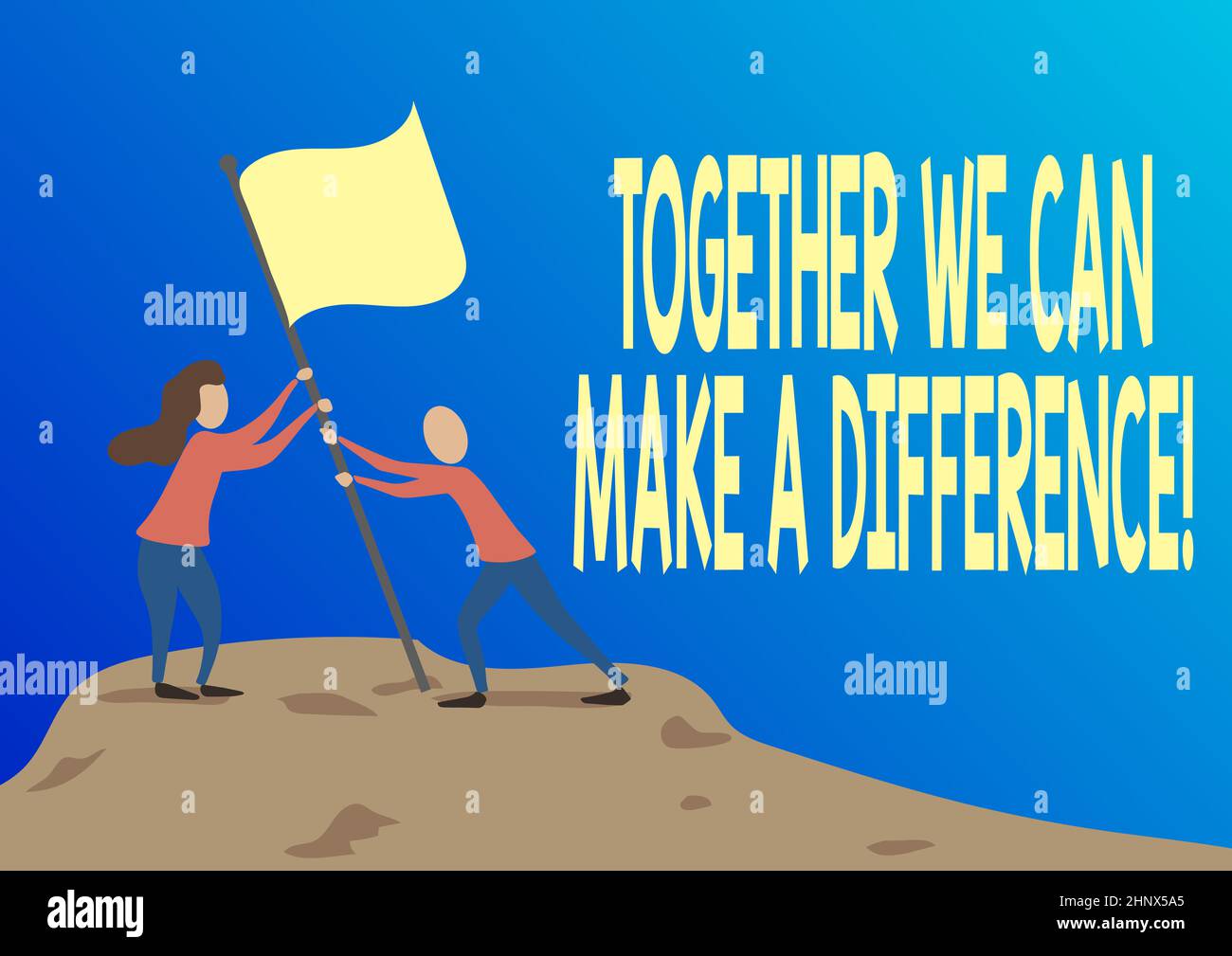 Text Showing Inspiration Together We Can Make A Difference Word For Be text-showing-inspiration-together-we-can-make-a-difference-word-for-be