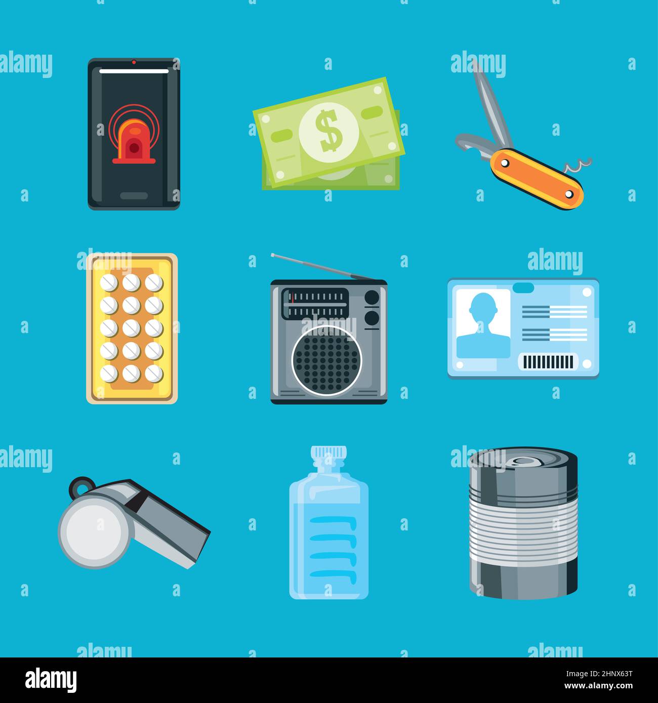 Emergency food assistance Stock Vector Images - Alamy