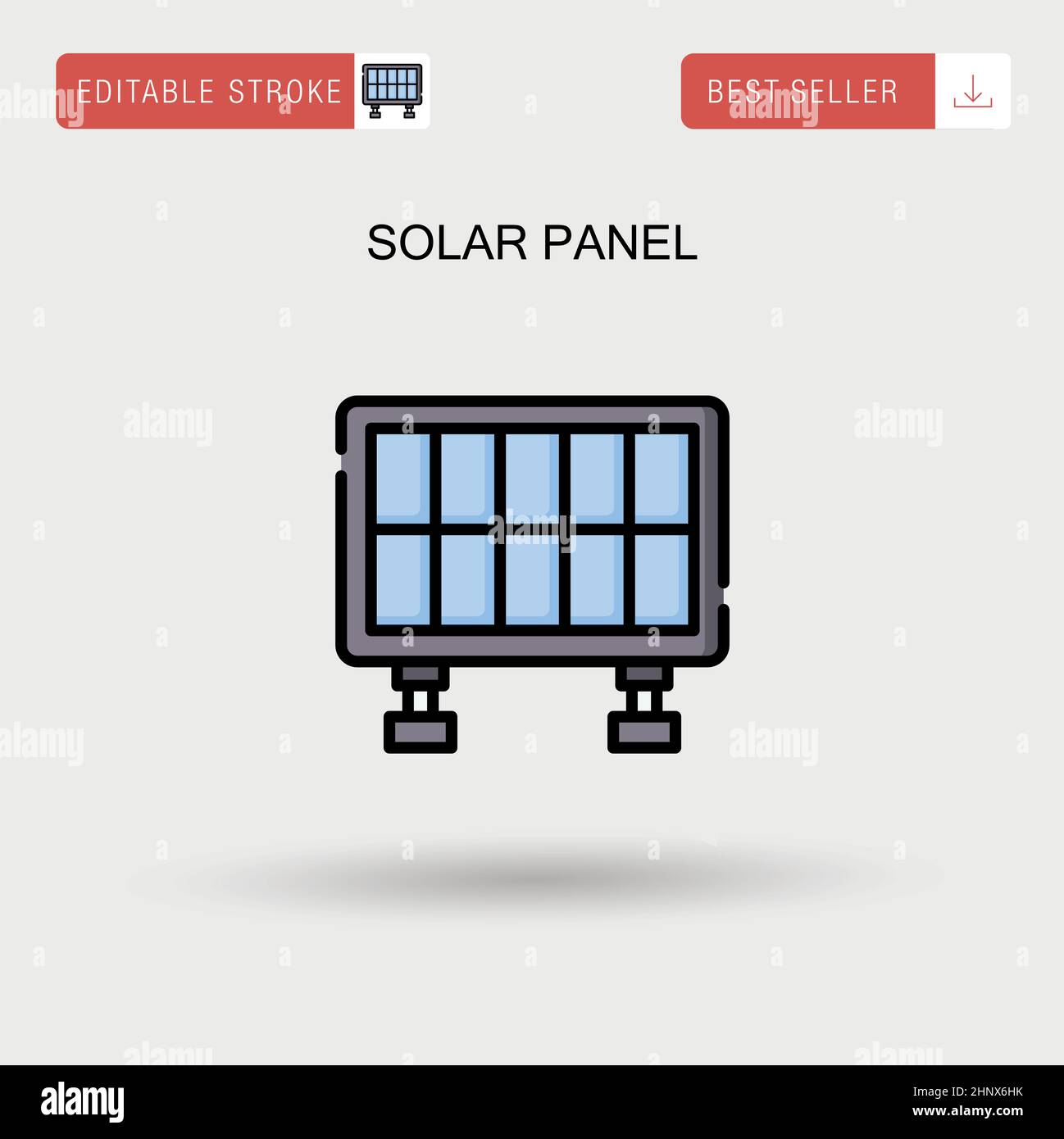 Solar panel engineer Stock Vector Images - Alamy