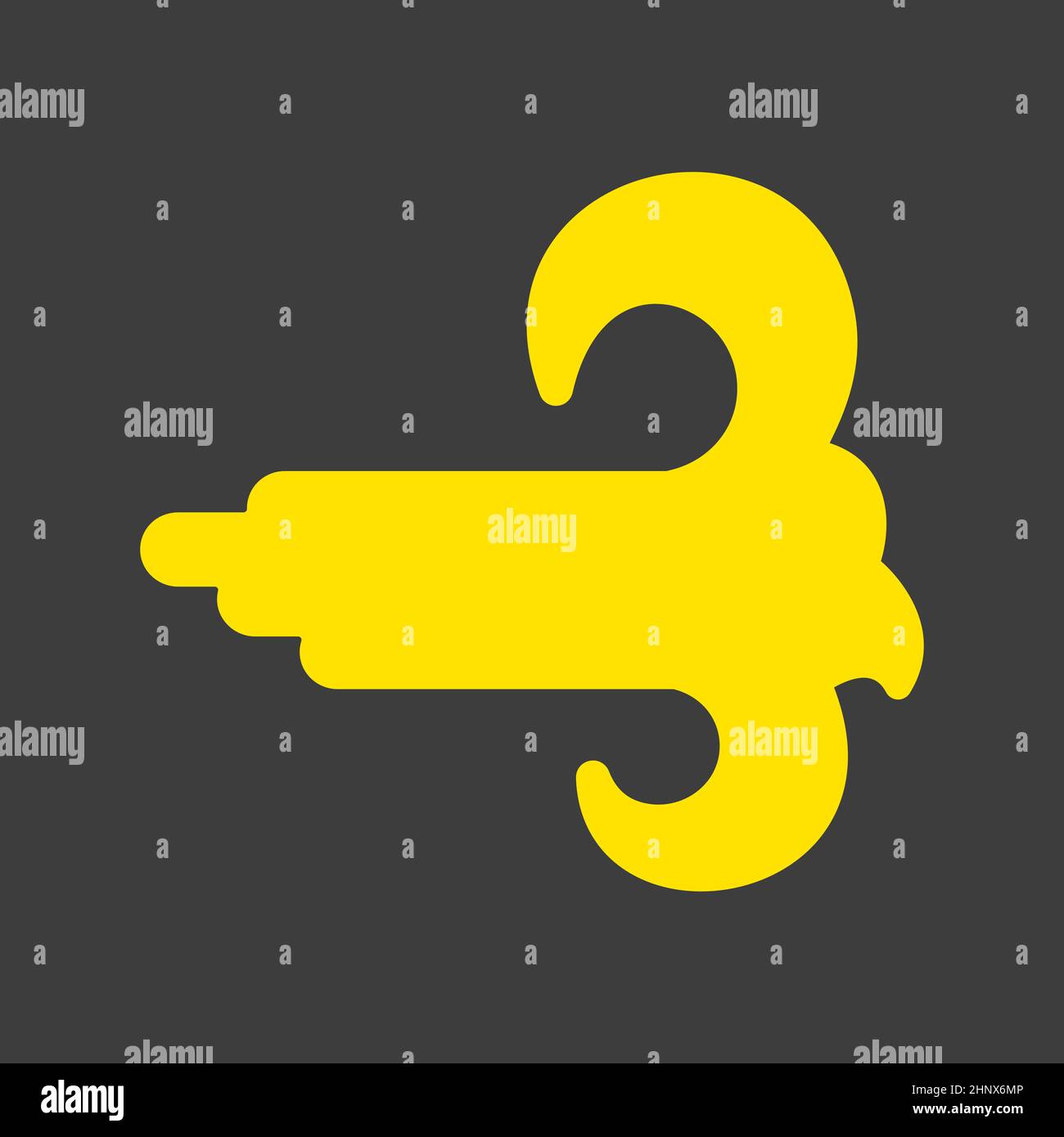 High wind vector glyph icon on dark background. Meteorology sign. Graph ...