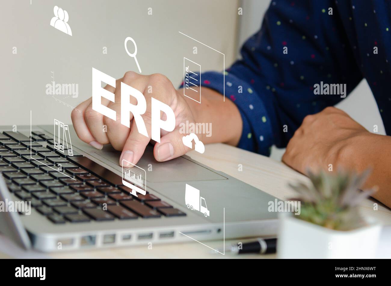 Enterprise Resource Planning (ERP) Software system for business ...
