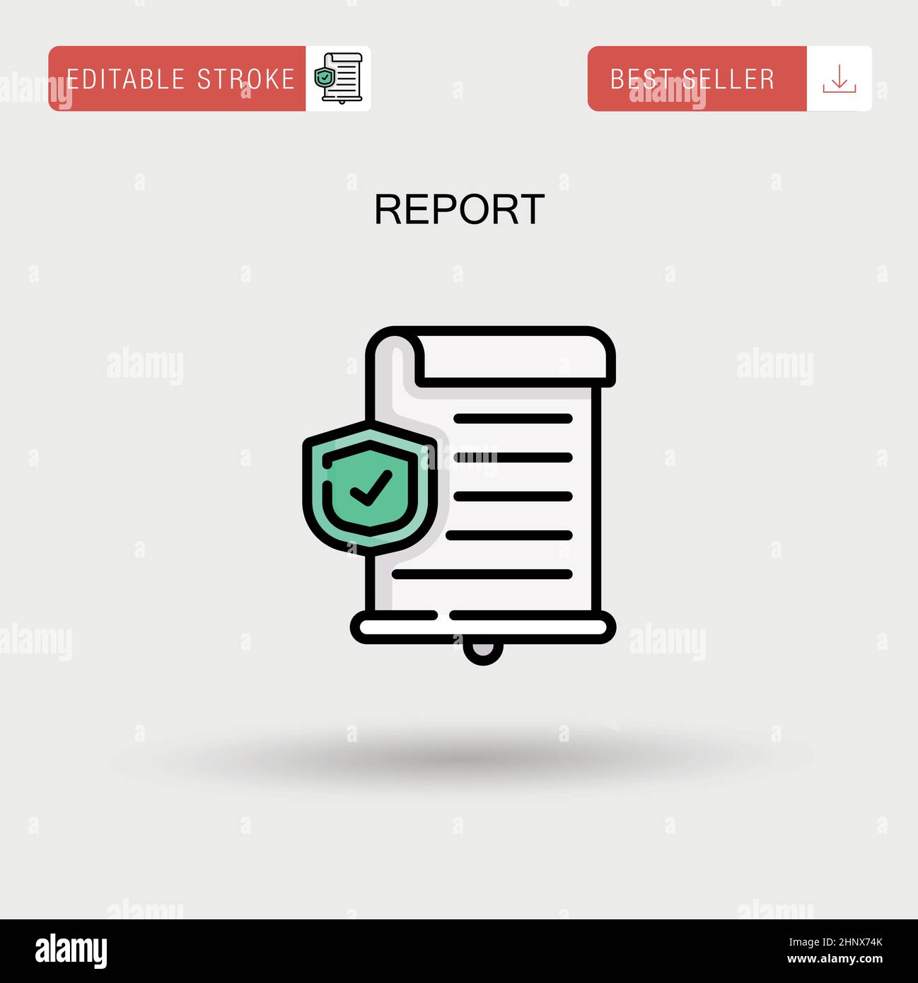 Finance report computer financial Stock Vector Images - Alamy