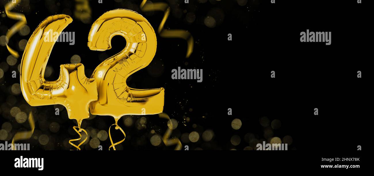 42nd anniversary celebration hi-res stock photography and images - Alamy