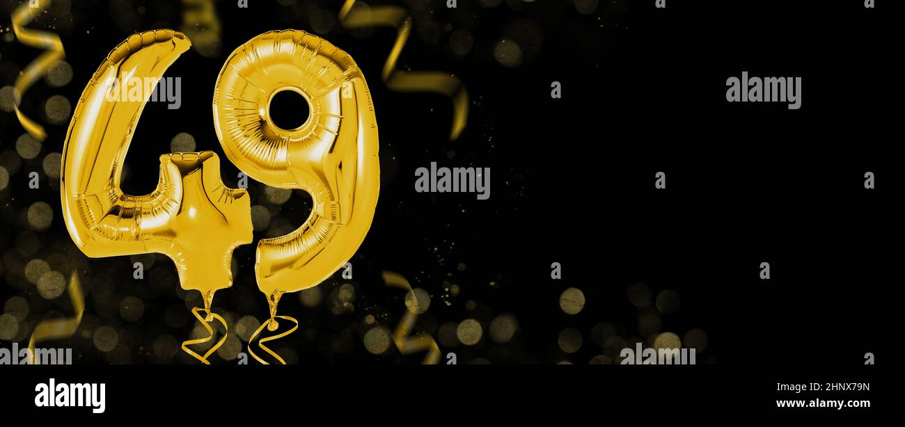 Balloon number 49 hi-res stock photography and images - Alamy