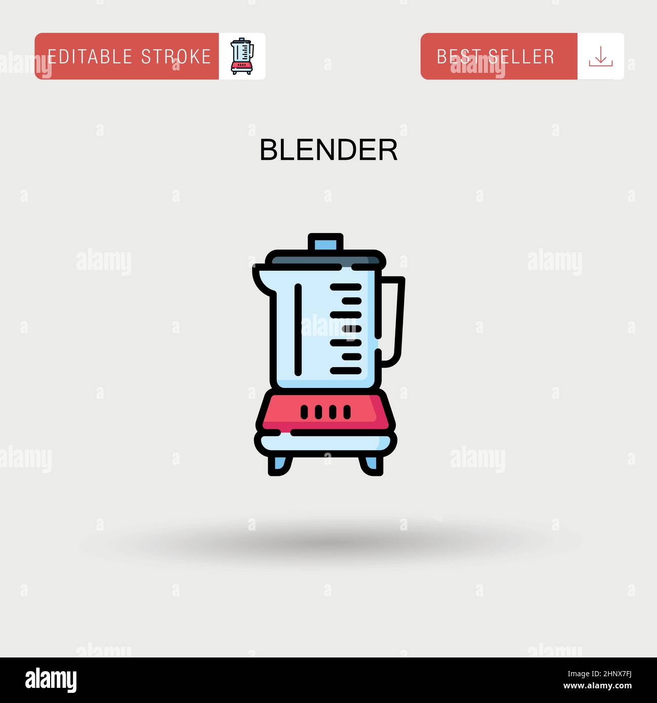 Blender Simple vector icon Stock Vector Image & Art - Alamy