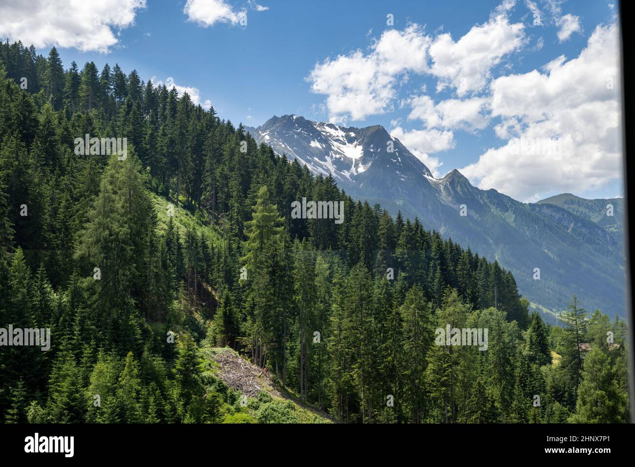 hiking in the high mountains of Tirol Stock Photo - Alamy