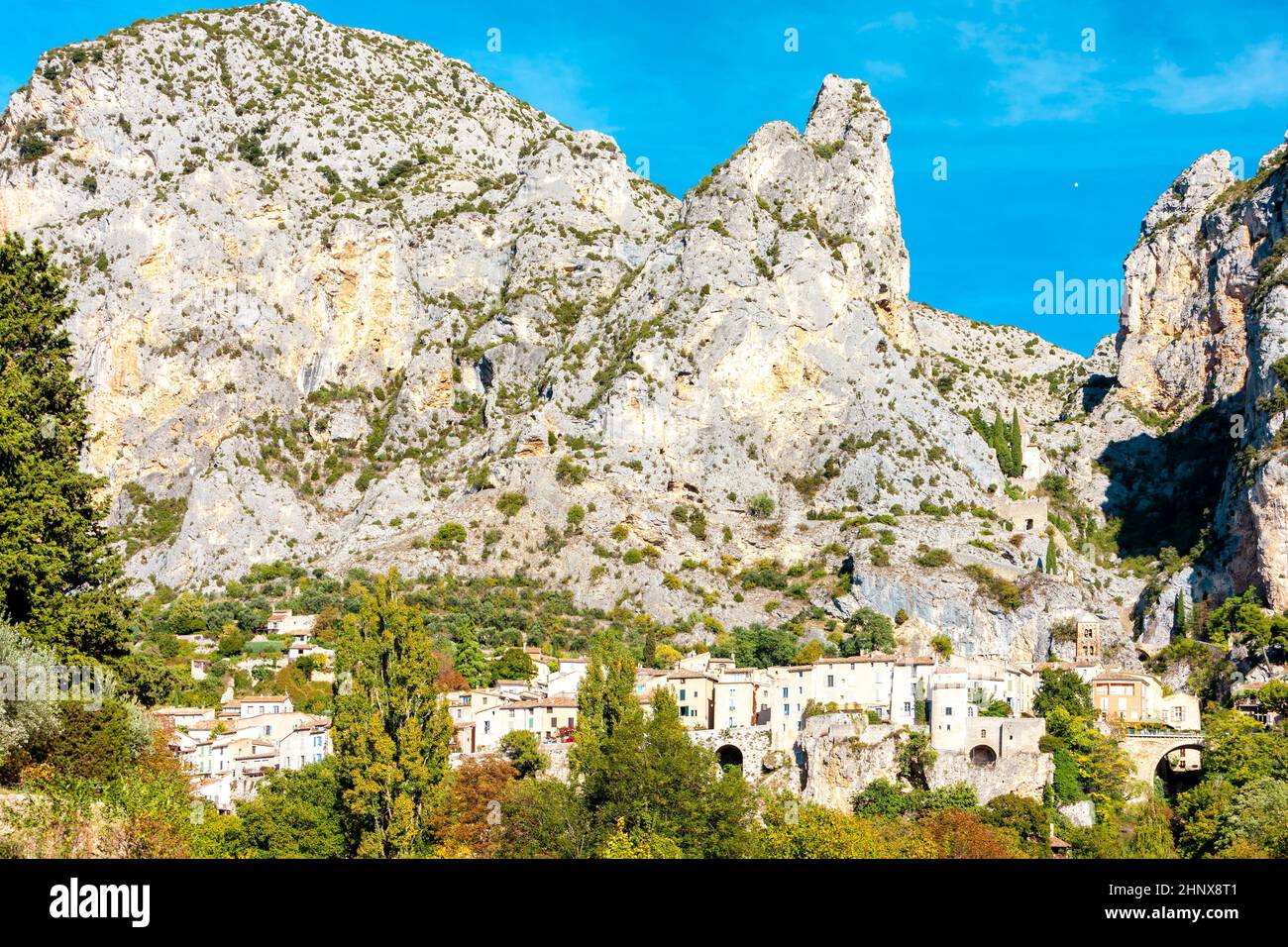 Moustiers Sainte Marie, Alpes de Haute Provence Departement, France ...