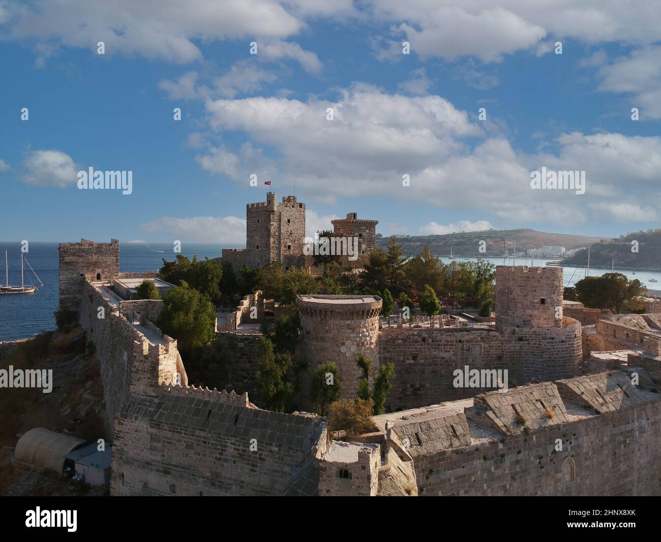 Bodrum,castle of st peter, Türkei Stock Photo - Alamy