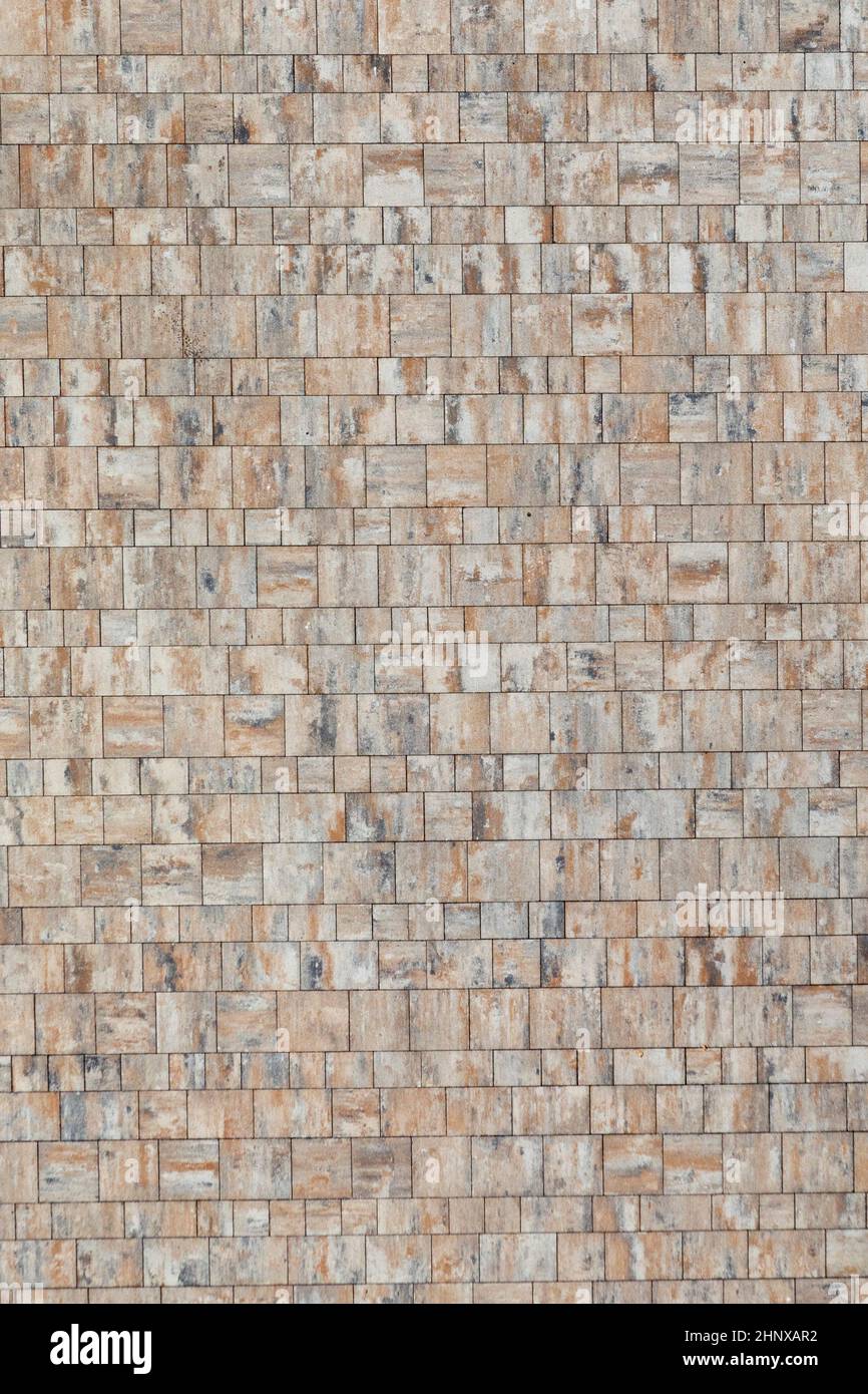 aerial pattern of tiles gives a harmonic background Stock Photo - Alamy