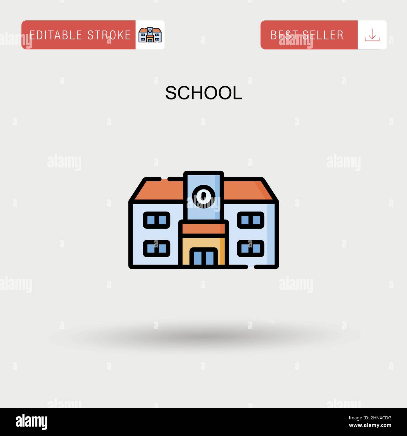 School children icon hi-res stock photography and images - Alamy