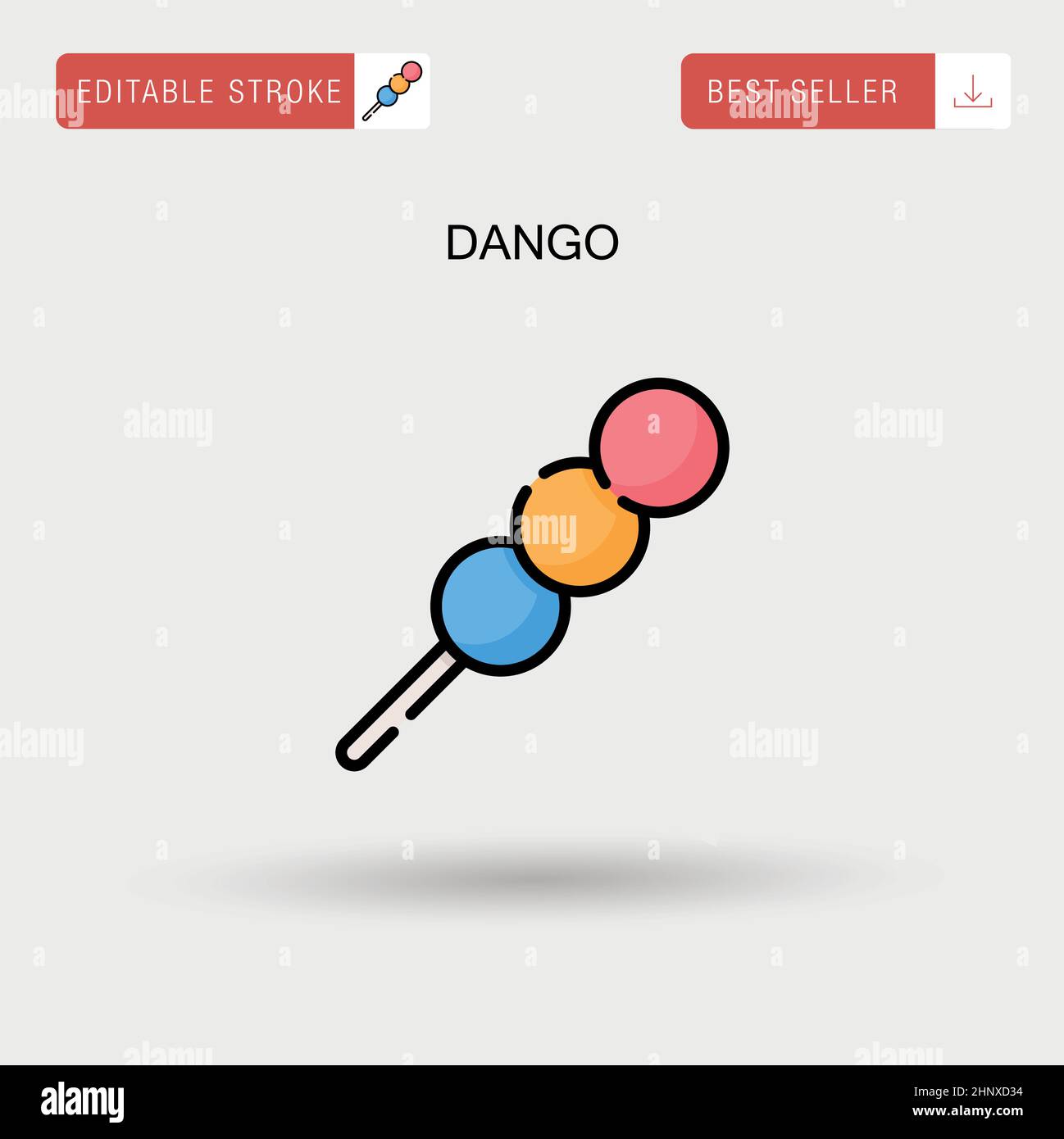Cartoon dango hi-res stock photography and images - Alamy