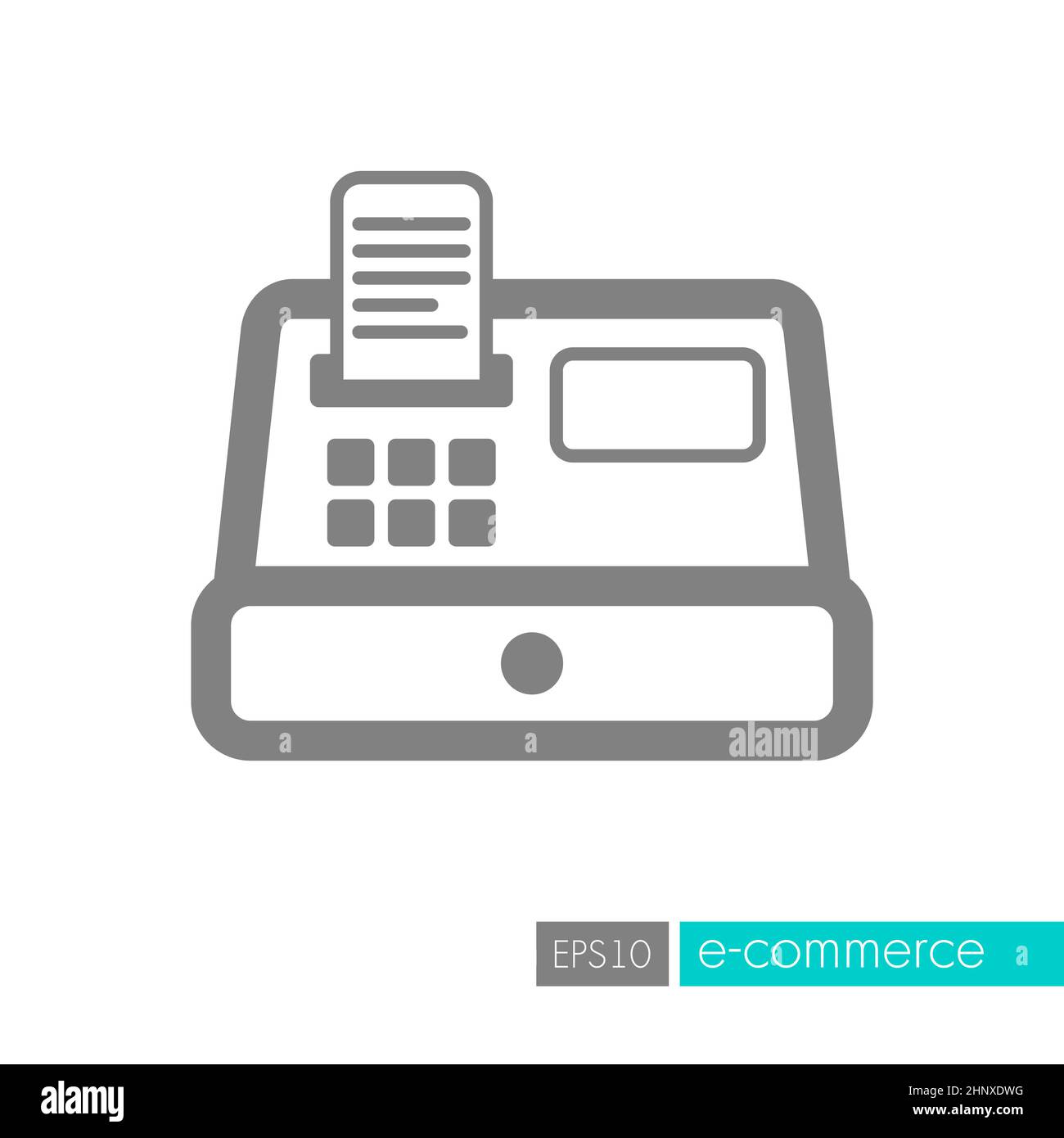 Cash machine icon. E-commerce sign. Graph symbol for your web site ...