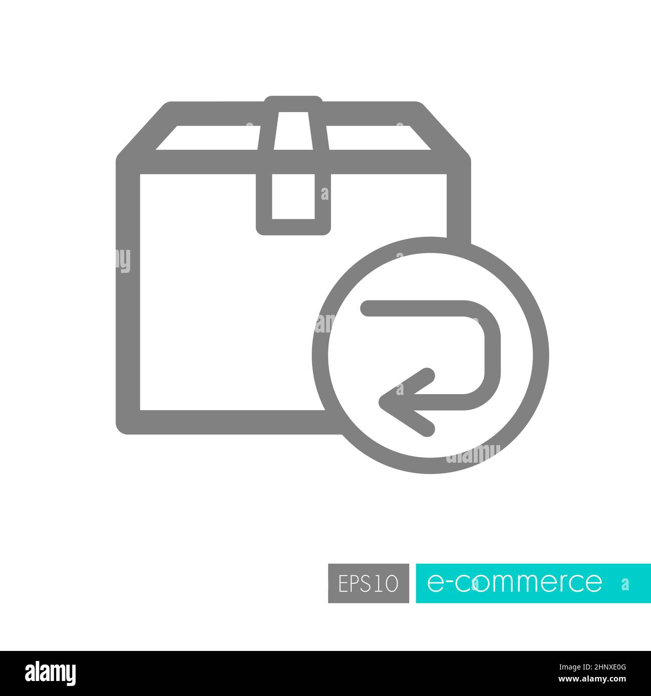 Return purchase icon. E-commerce sign. Graph symbol for your web site ...