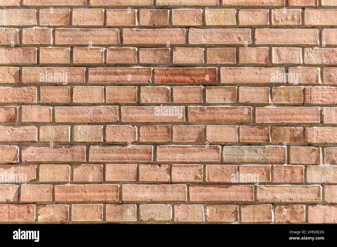 pattern of old red brick wall in harmonic structure Stock Photo - Alamy