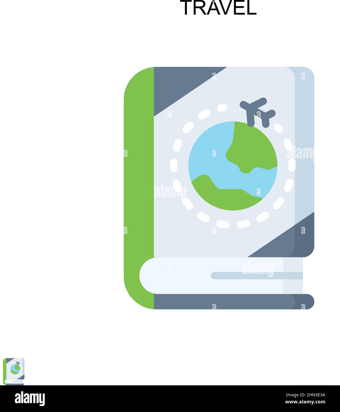 Travel Simple vector icon. Illustration symbol design template for web mobile UI element Stock ...